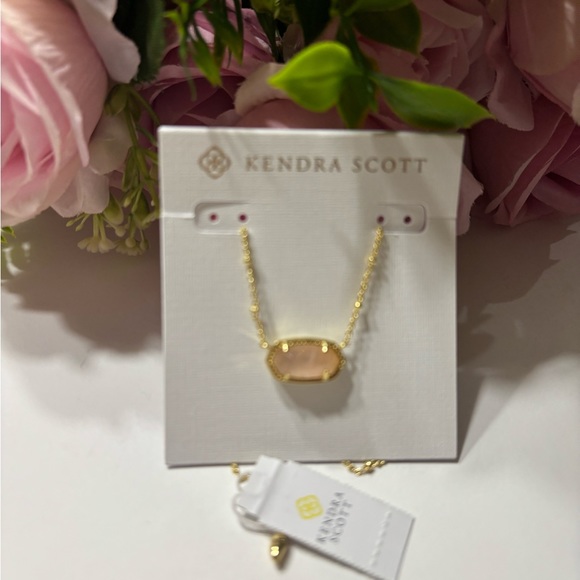Kendra Scott | Jewelry | Nwt Kendra Scott Elisa Gold Short Satellite Pendant Necklace In Rose ...